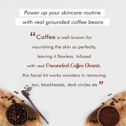 Nutriglow Natural Raw Irish Coffee Facial Kit | Nutriglow