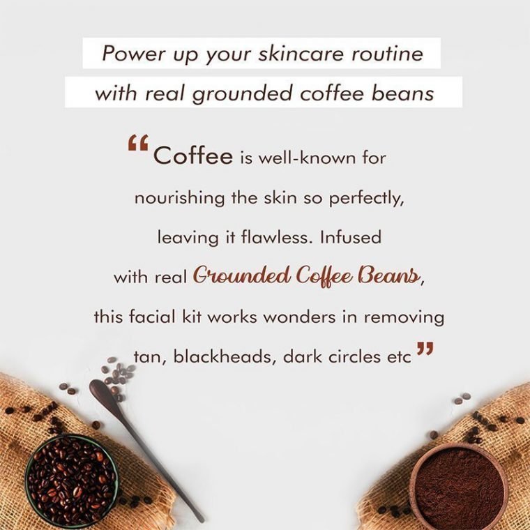 Nutriglow Natural Raw Irish Coffee Facial Kit | Nutriglow