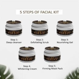 Nutriglow Natural Raw Irish Coffee Facial Kit | Nutriglow