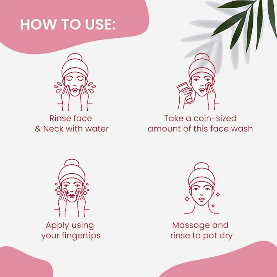 NutriGlow NATURAL'S Advanced Pro Formula Wine Face Wash